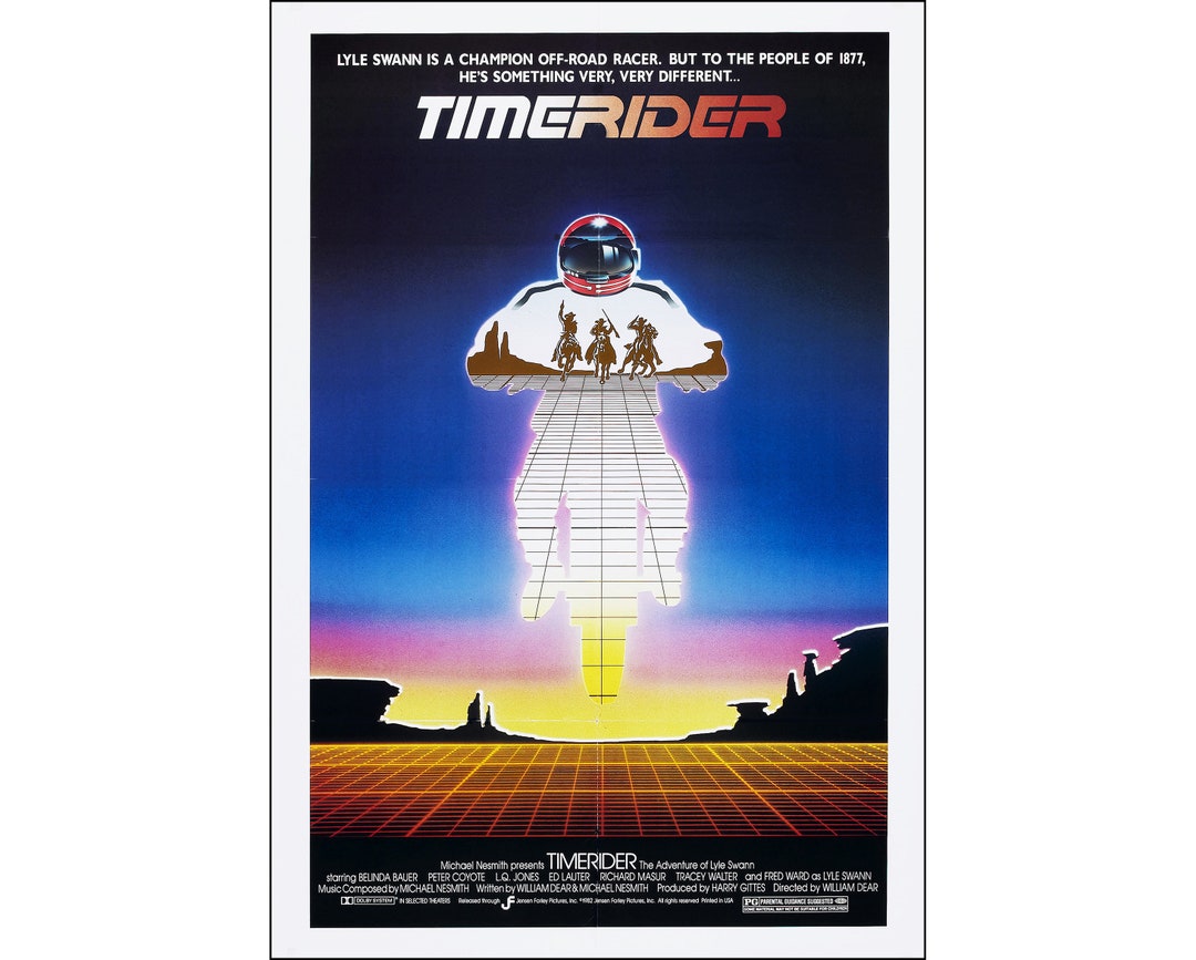 Timerider Movie Poster Print 1982 Science Fiction One - Etsy