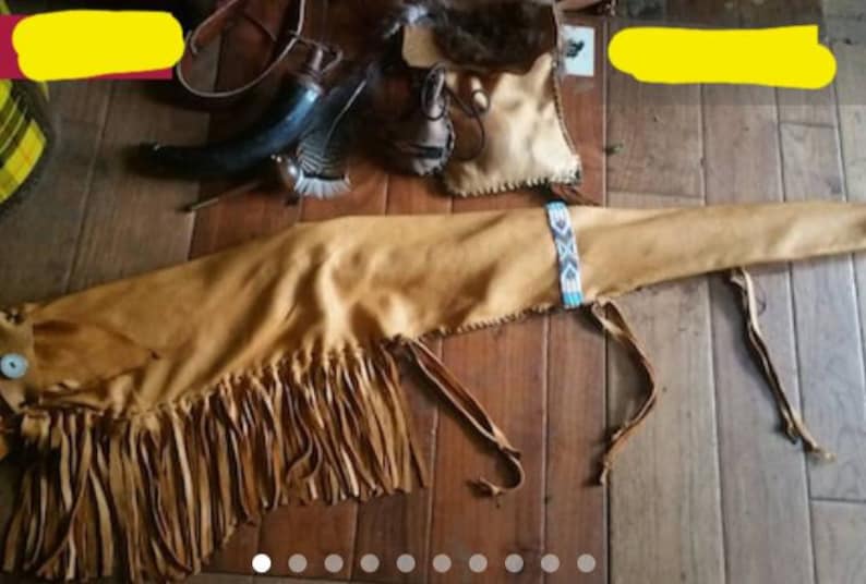 Gun Scabbard Bullet Bag Black Powder Rendezvous Long Hunters Bullet Bag ...