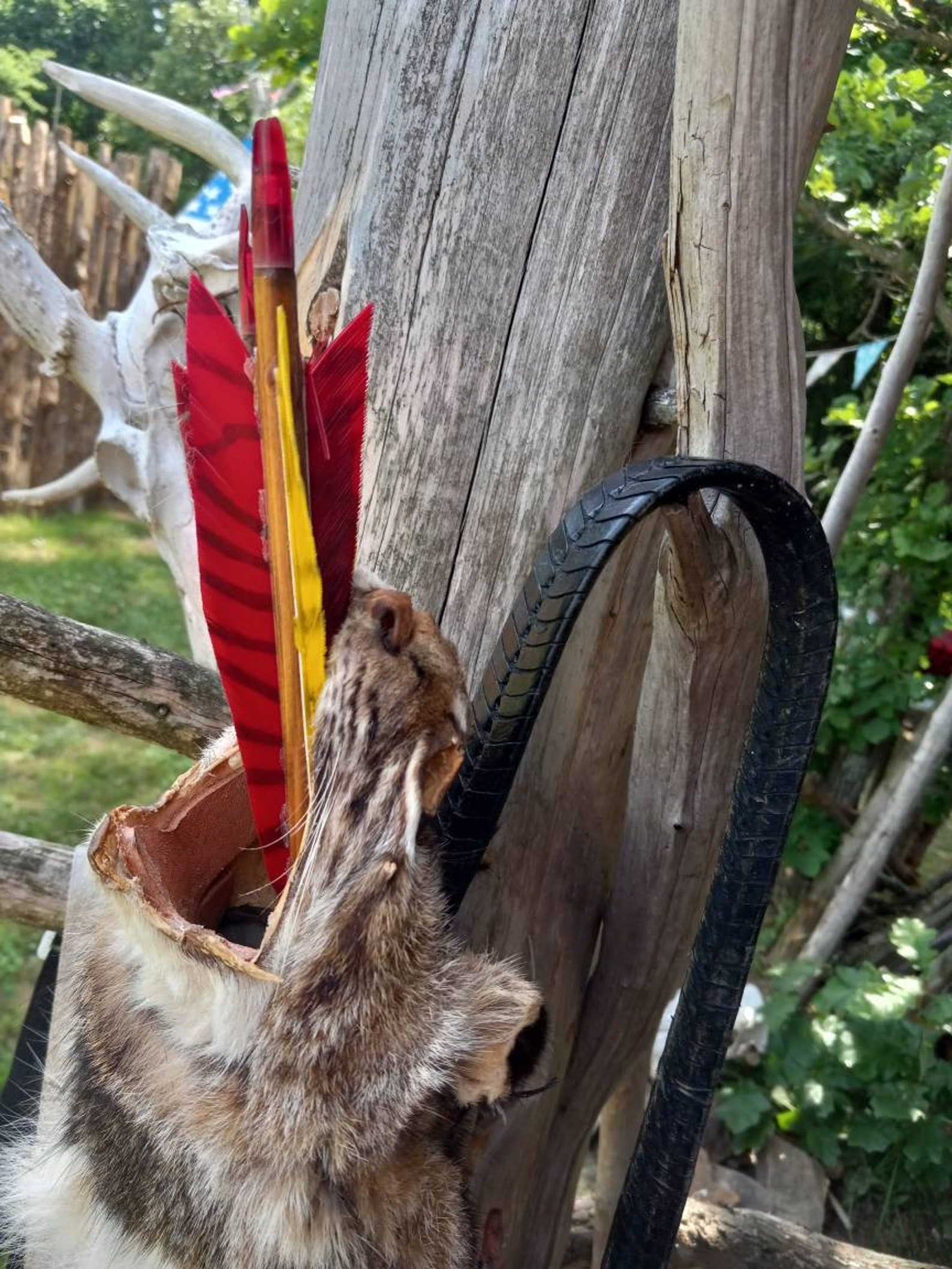 Archery Qiver Bobcat Mountain Man Long Hunters Black Powder Archery ...