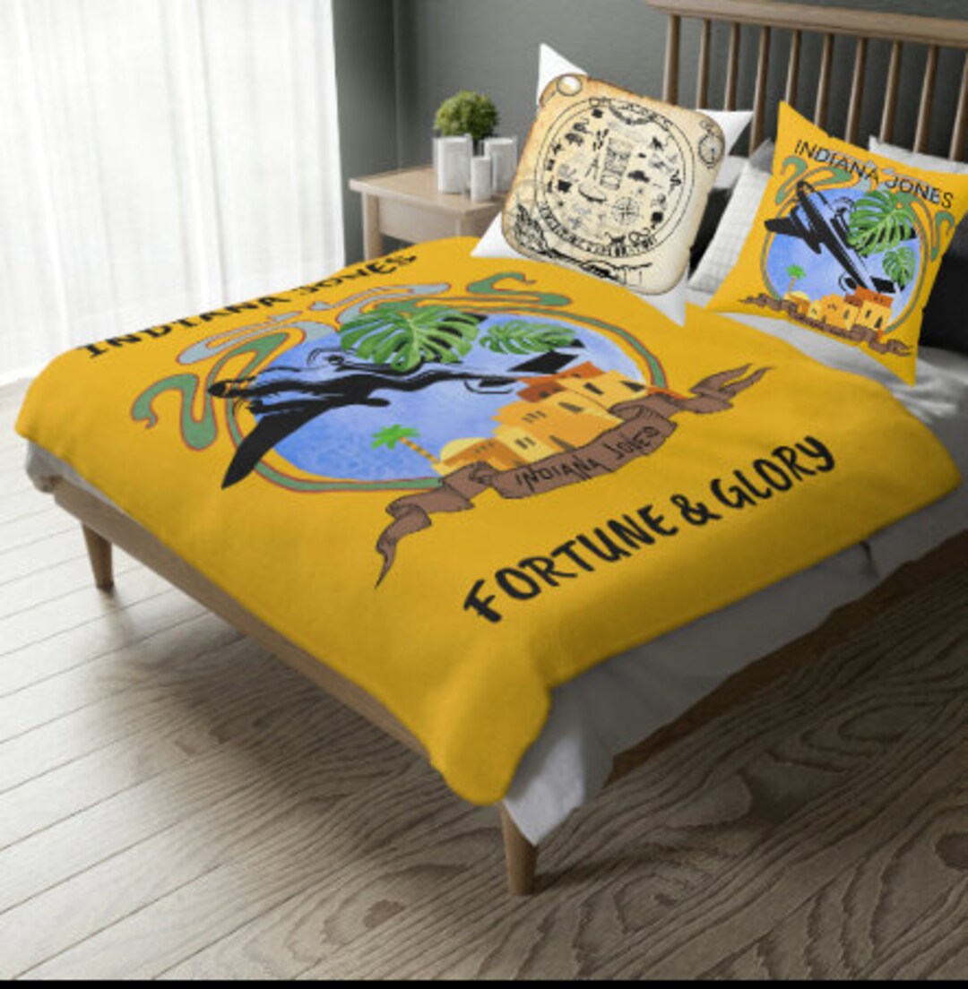 Indiana Jones Bedroom Decor Indiana Jones Exploration Blanket Indiana ...