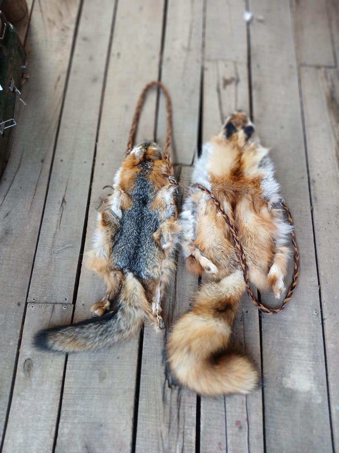 Custom Fox Shoulder Bag Red Fox Fur Shoulder Bag Gray Fox Fur Purse ...