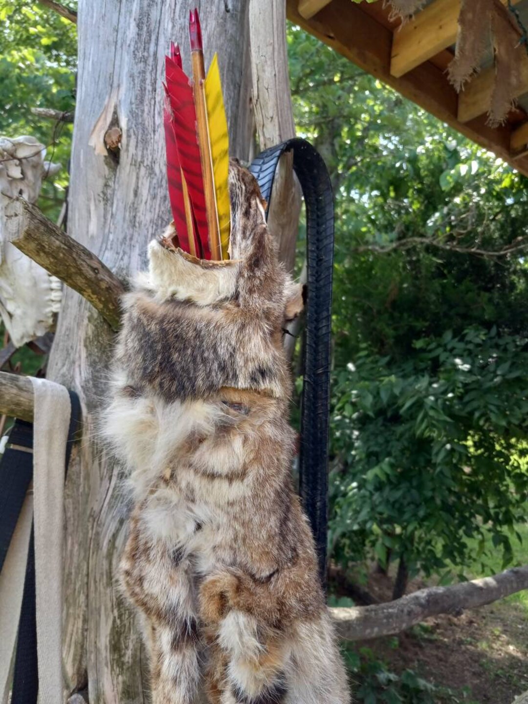 Archery Qiver Bobcat Mountain Man Long Hunters Black Powder Archery ...