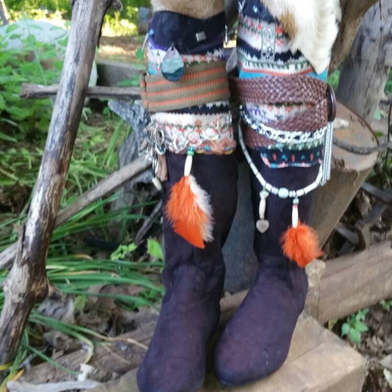 Tribal Boots - Etsy
