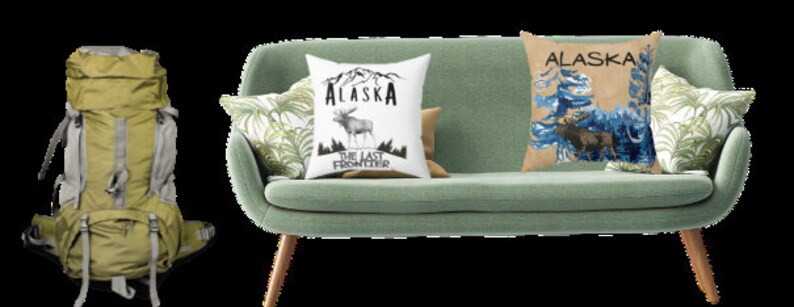 National Park Duvet Cover Alaska North Compass Wilderness Moose Duvet ...