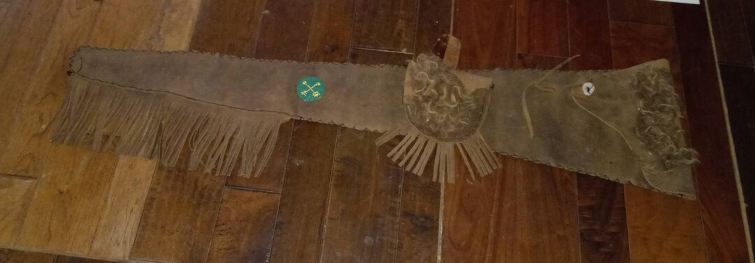 Gun Scabbard Bullet Bag Black Powder Rendezvous Long Hunters Bullet Bag ...