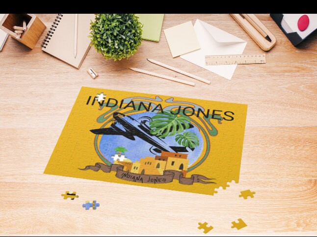Indiana Jones Puzzle Indiana Jones Exploration Fortune and Glory Puzzel ...