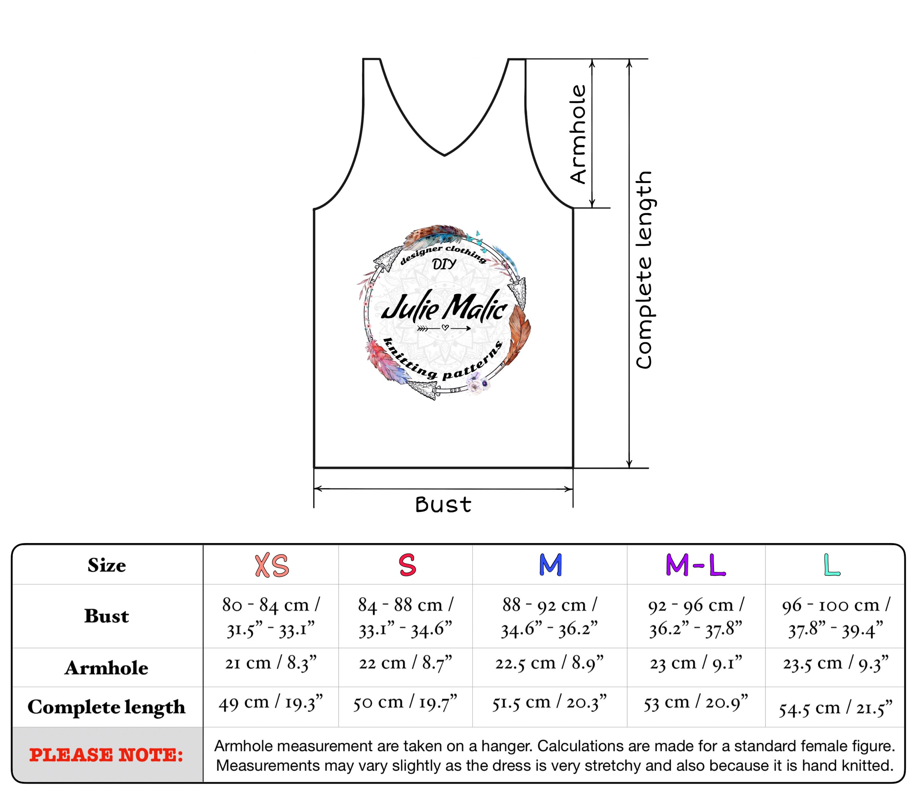 Women's V Neck Mesh Top Knitting Pattern and Photo Tutorial Boho Lace ...