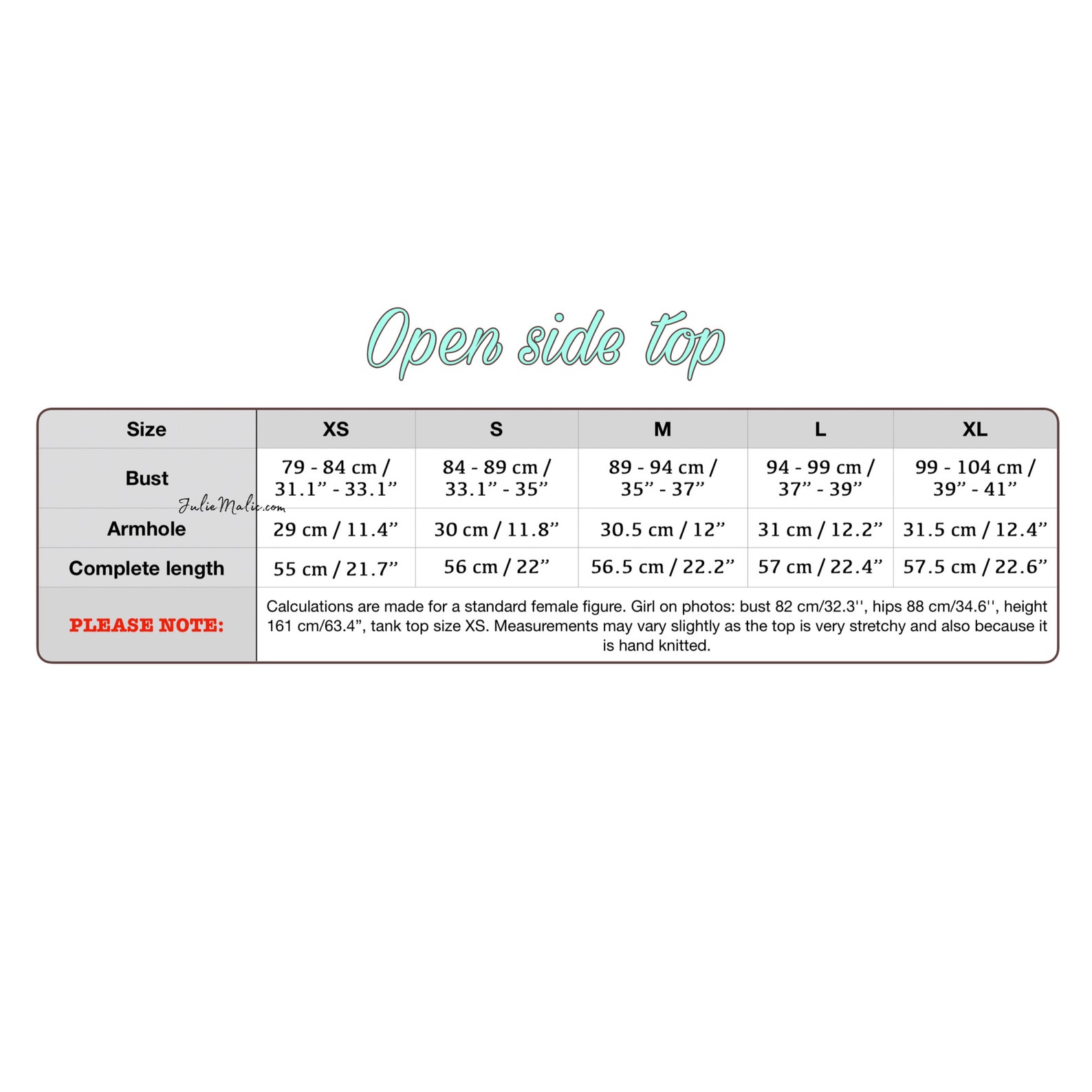 Womens Hippie Fishnet Open Side Top PDF KNITTING PATTERN Mesh Open Back ...