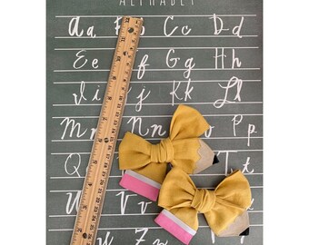 Pencil Bow | Etsy