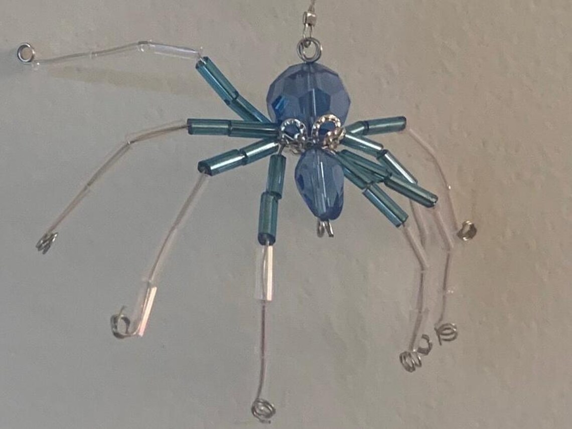 Bead Spider Sun Catcher Wall/window Hanging - Etsy