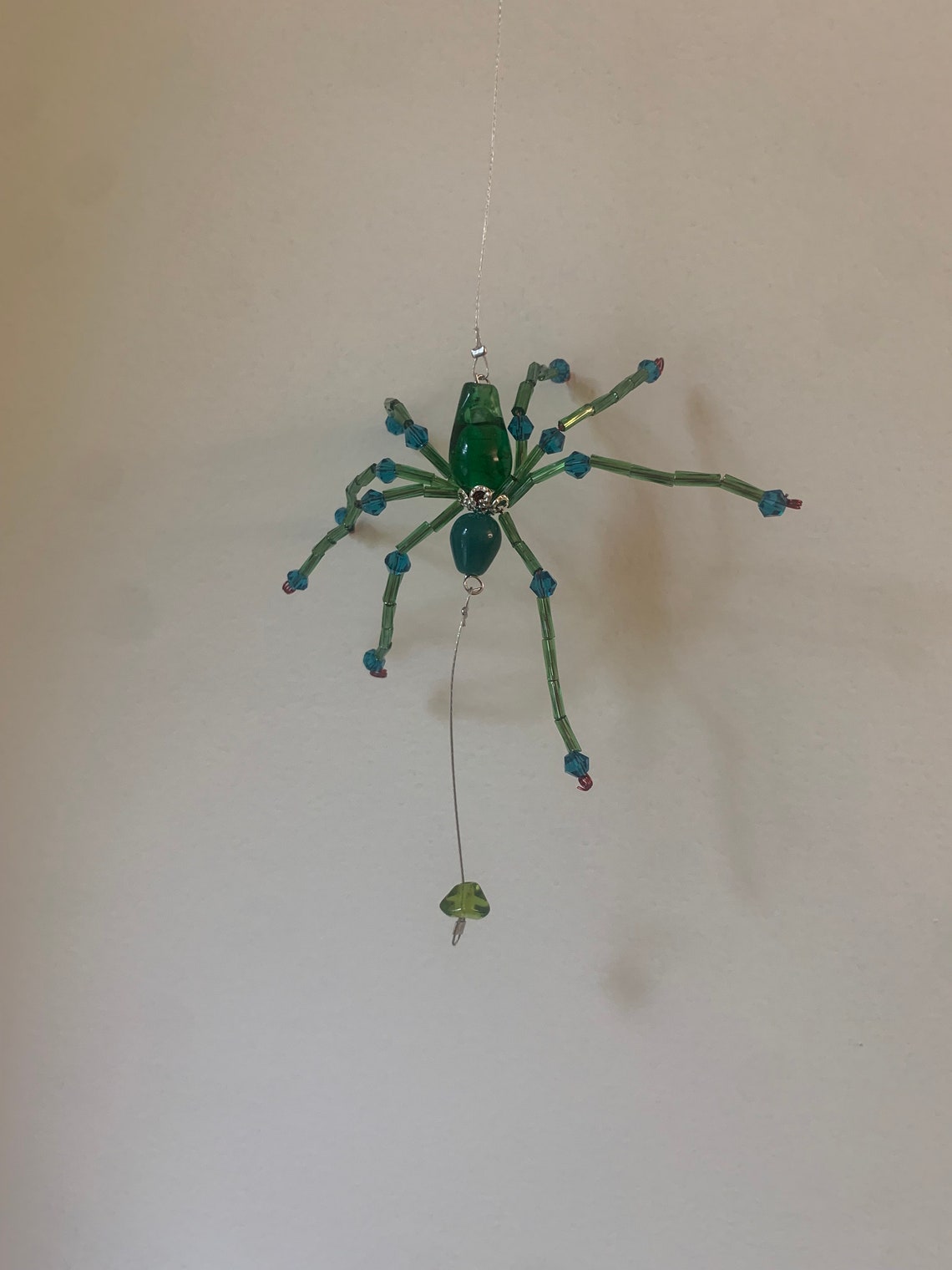 Bead Spider Sun Catcher Wall/window Hanging - Etsy