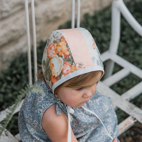 Flower Bonnet Baby - Etsy