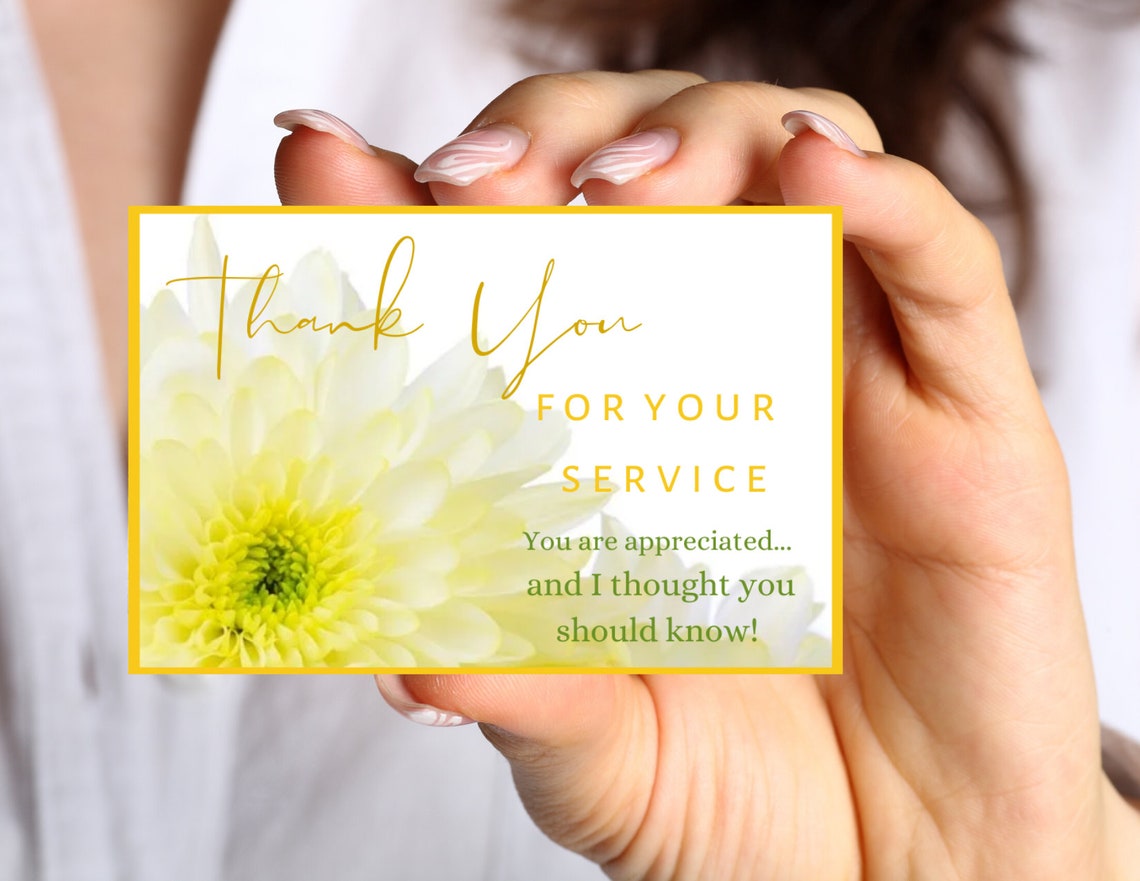 Printable Mini Thank You Cards, Random Acts of Kindness, Mini Thank You ...