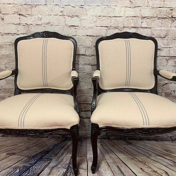 French Arm Chair - Etsy