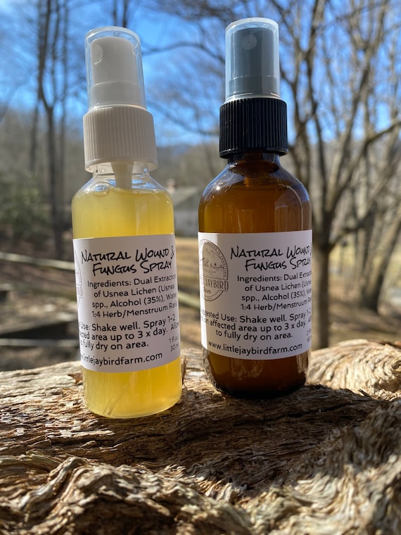 Natural Wound & Fungus Spray Usnea Lichen Usnea Tincture - Etsy