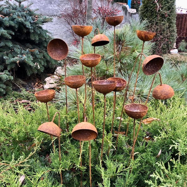 Rusty Garden Art - Etsy