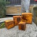 Handmade Rusty Metal Cubes Set Minimalist Meditative Sculpture - Etsy