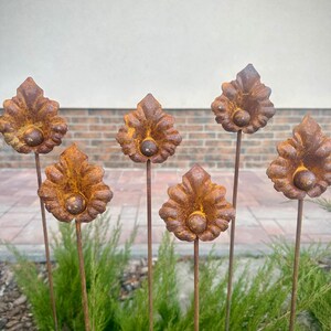 Rustic Garden Delight: Handcrafted Metal Flowers for Outdoor Decor ...