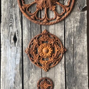 Vintage Rusty Cast Iron Wall Hanging for a Rustic Home and Outdoor ...