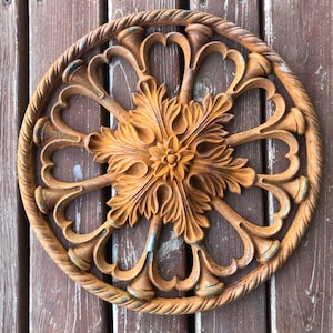Vintage Rusty Cast Iron Wall Hanging for a Rustic Home and Outdoor ...