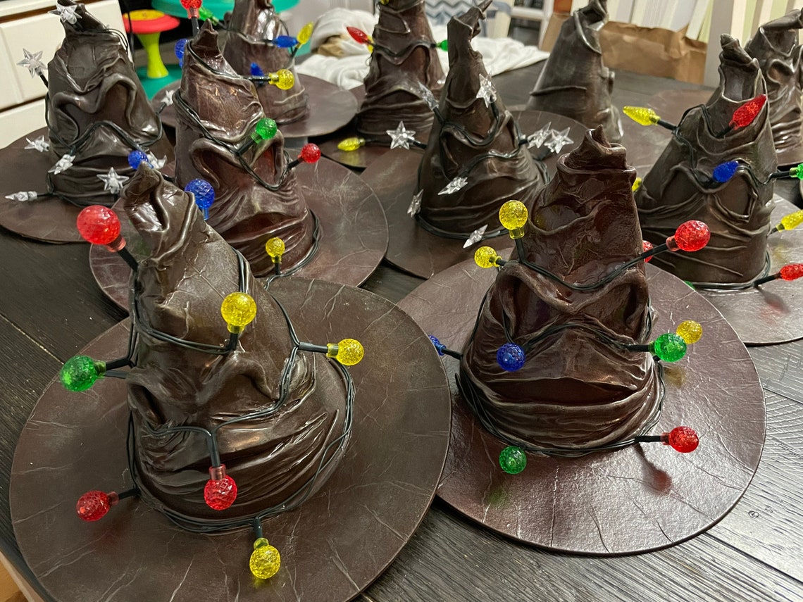 Sorting Hat Tree Topper Wizard Hat Tree Topper Update - Etsy