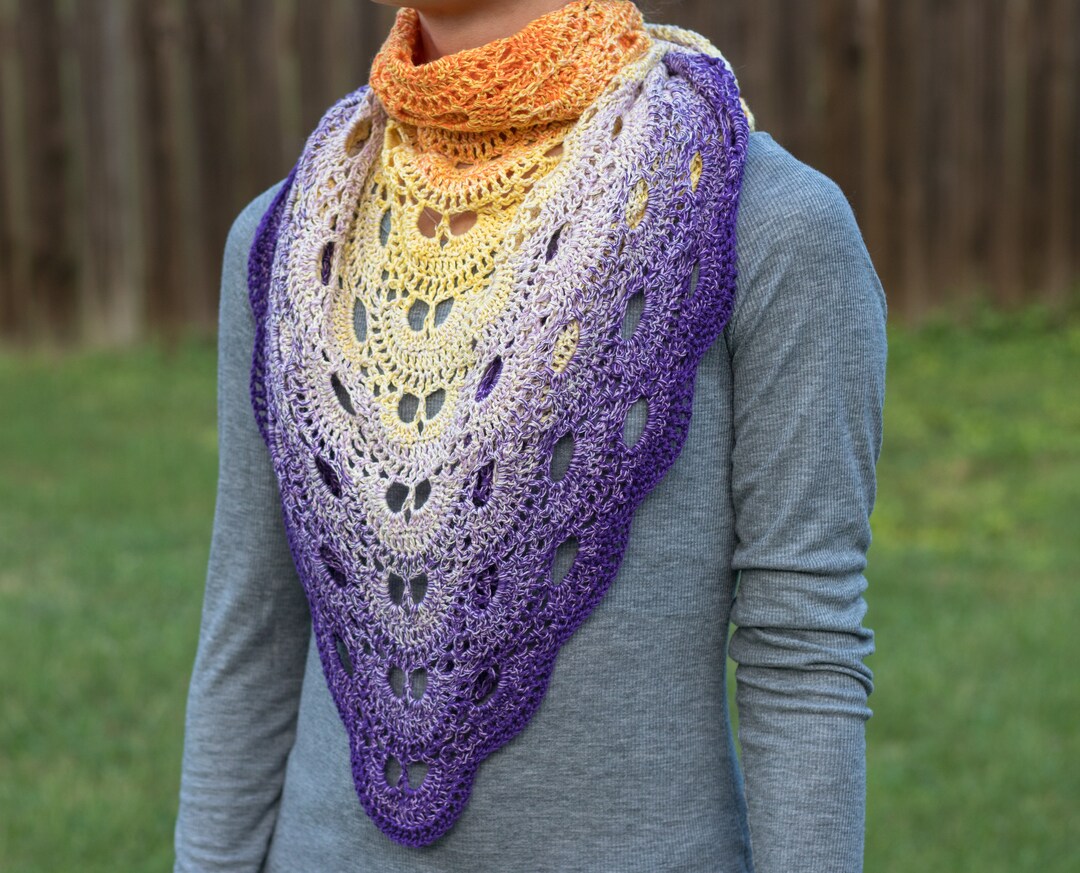 Scarf, Shoulder Wrap, Gift for Her, Handmade, Virus Shawl, Wolltraum ...