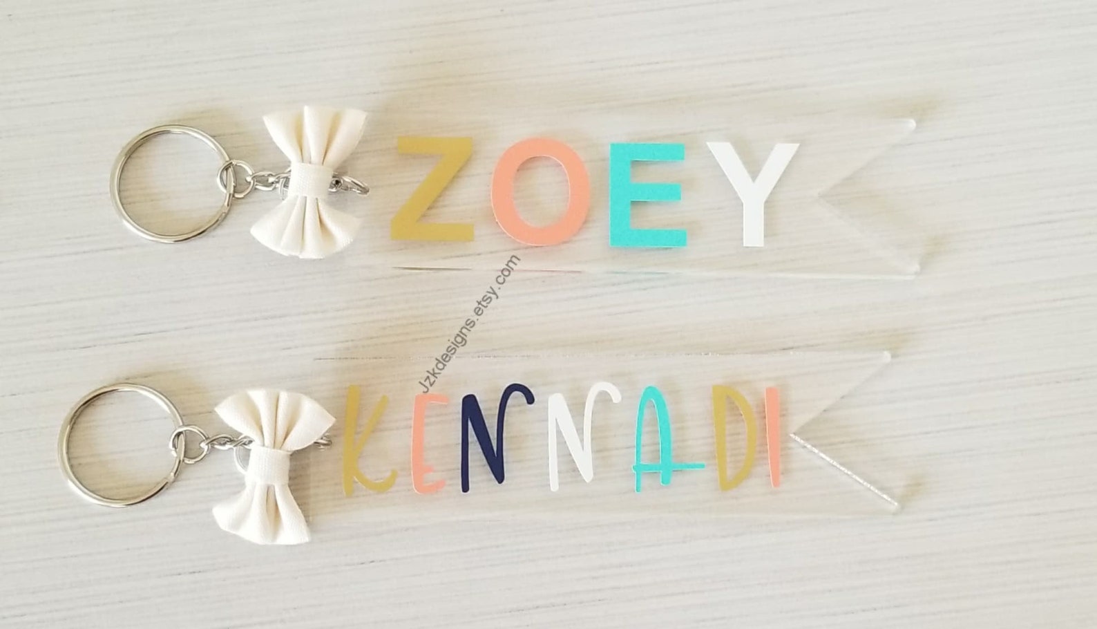 Personalized Name Keychain Monogram Keychain Custom - Etsy