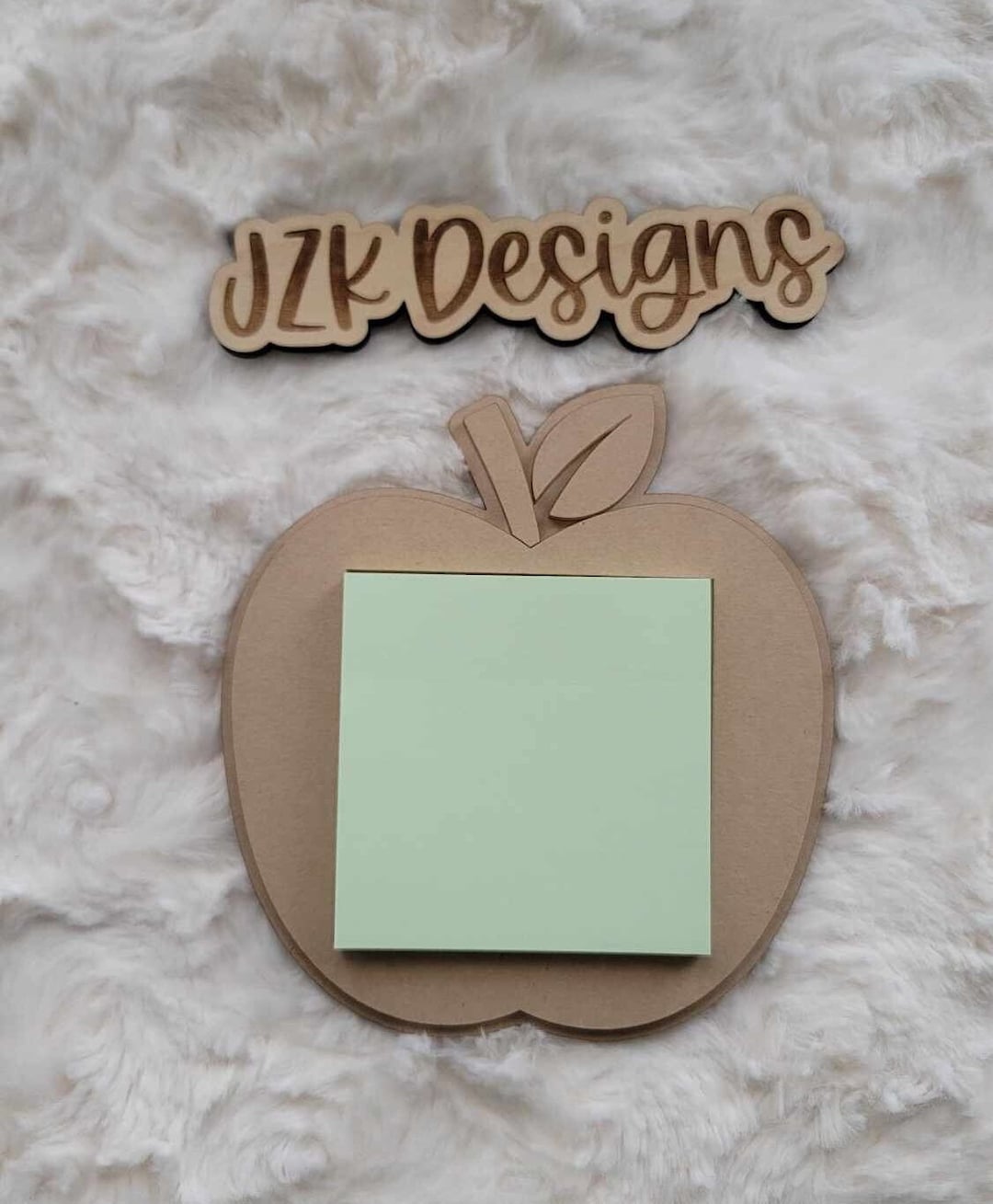 Apple Sticky Note Holder, Sticky Note Holder, Teacher Appreciation, DIY ...