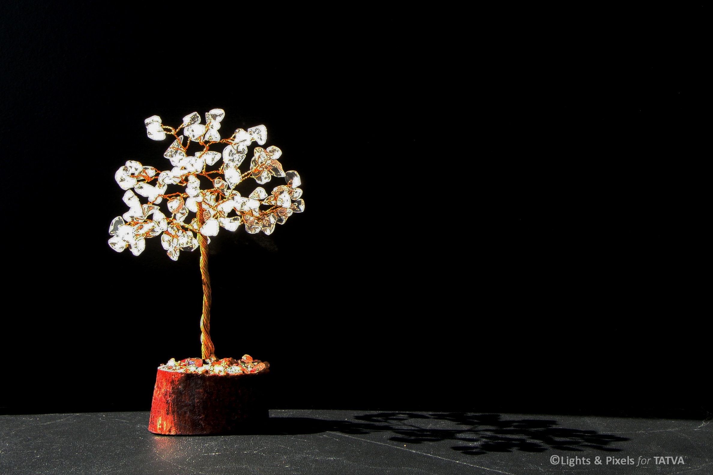 Clear Quartz Tree of Life 3 Sizes Energy Amplification - Etsy