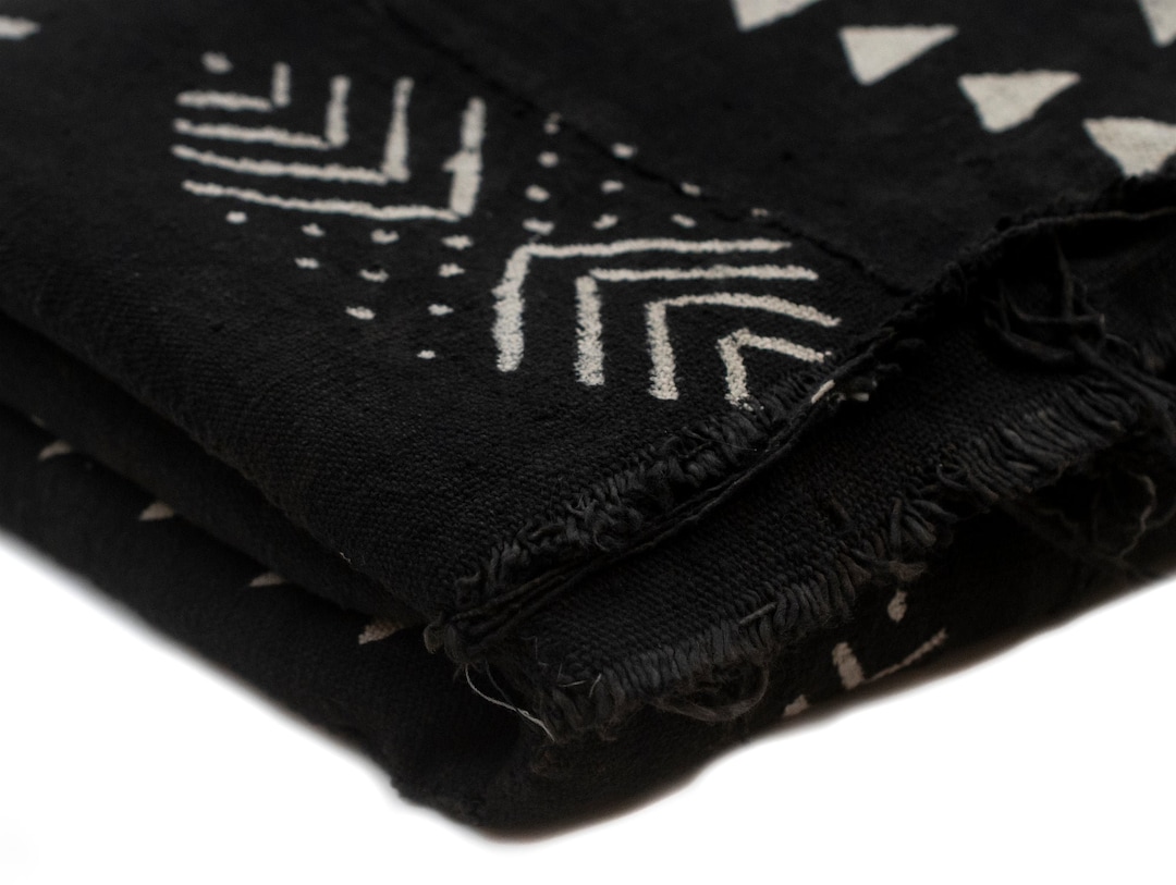 Bogolan Mud Cloth | Handmade in Mali | Authentic African Textile ...