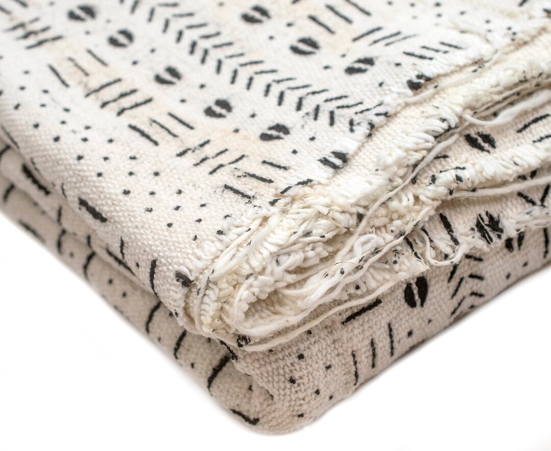 Bogolan Mud Cloth | Handmade in Mali | Authentic African Textile ...