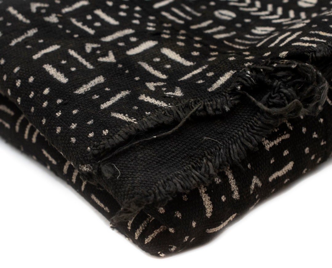 Bogolan Mud Cloth | Handmade in Mali | Authentic African Textile ...