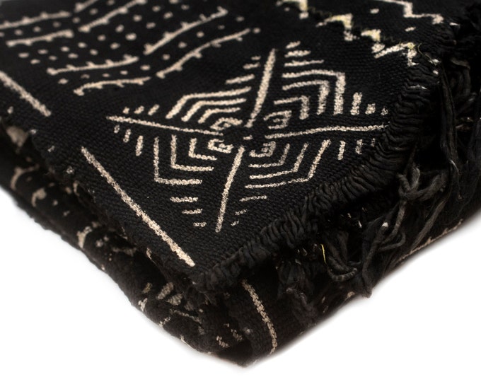 Bogolan Mud Cloth | Handmade in Mali | Authentic African Textile ...