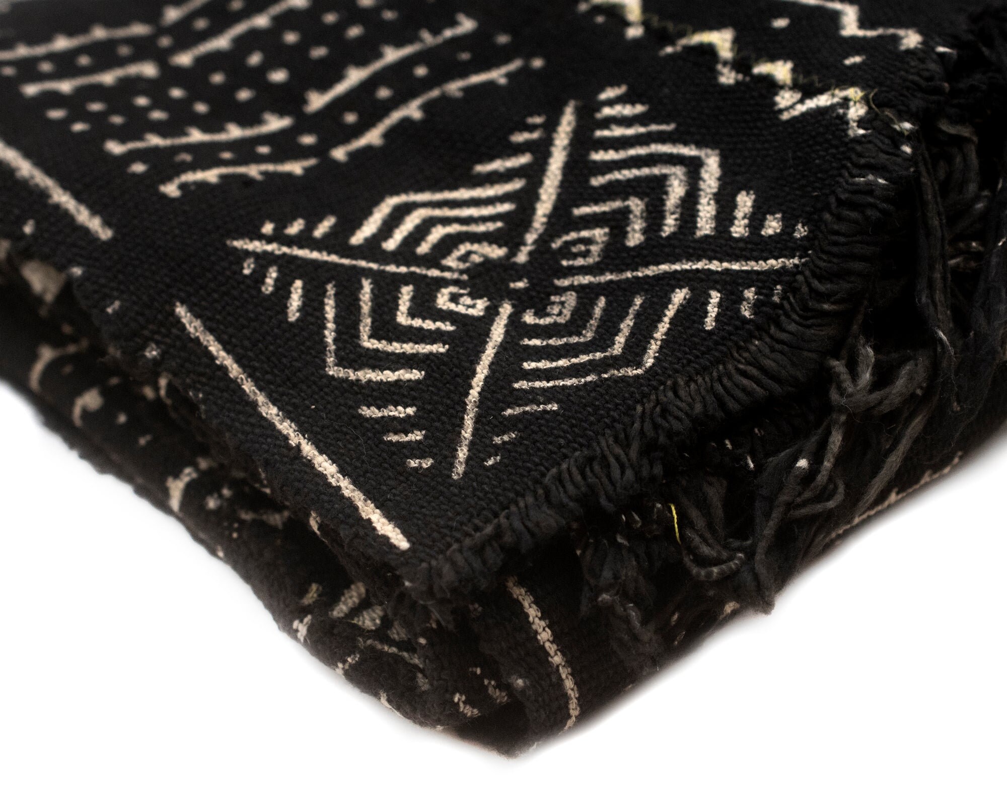 Bogolan Mud Cloth Handmade in Mali Authentic African Textile Premium ...