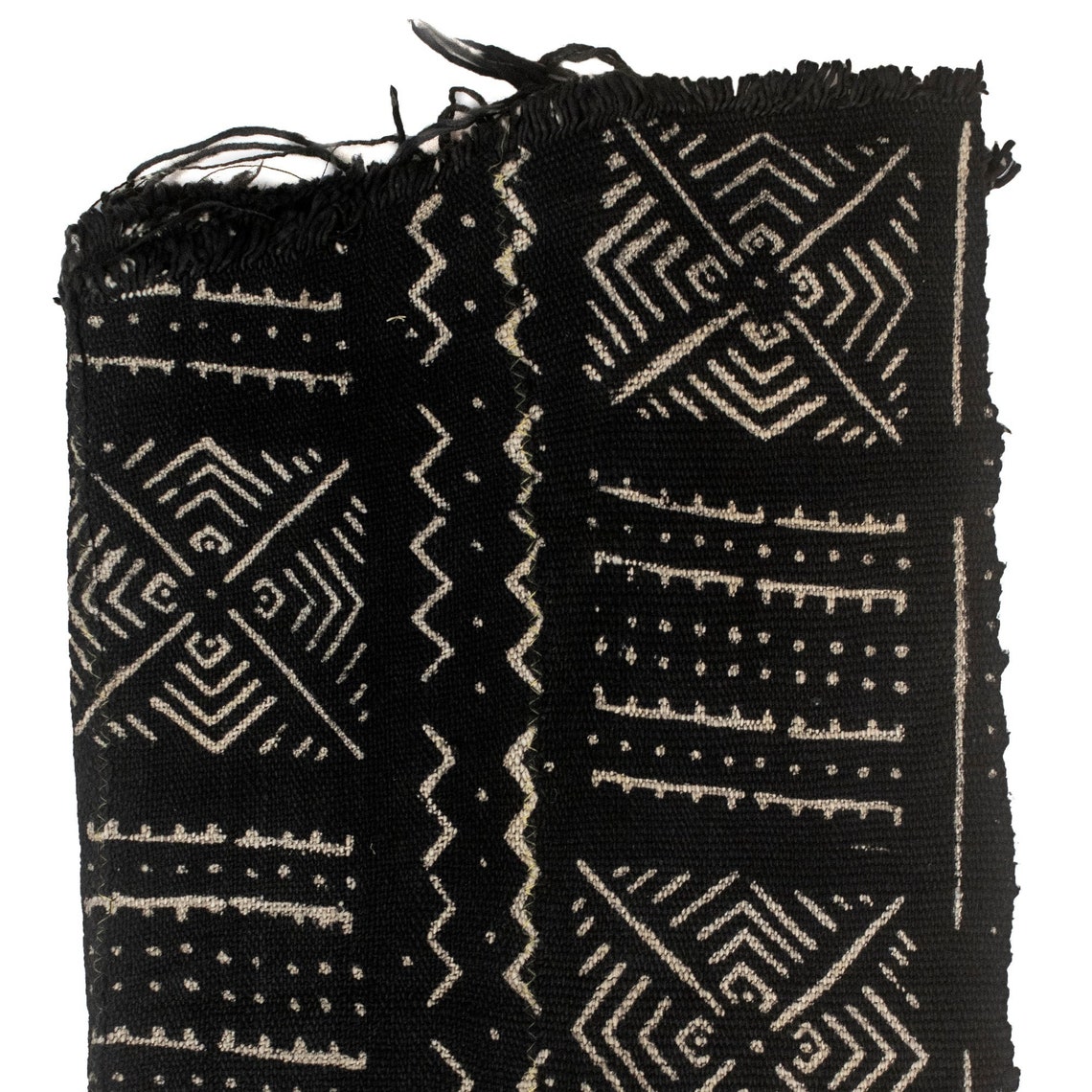 Bogolan Mud Cloth Handmade in Mali Authentic African Textile Premium ...