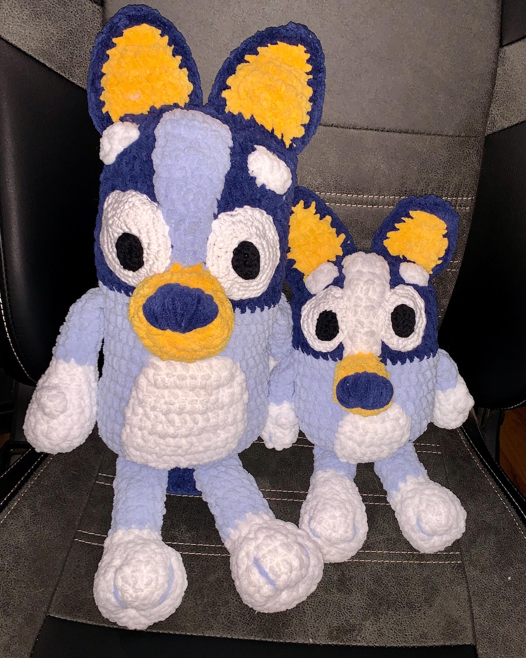 Bluey, Bingo, Muffins Stuffies, Plushies, Squishy. Handmade Crochet ...