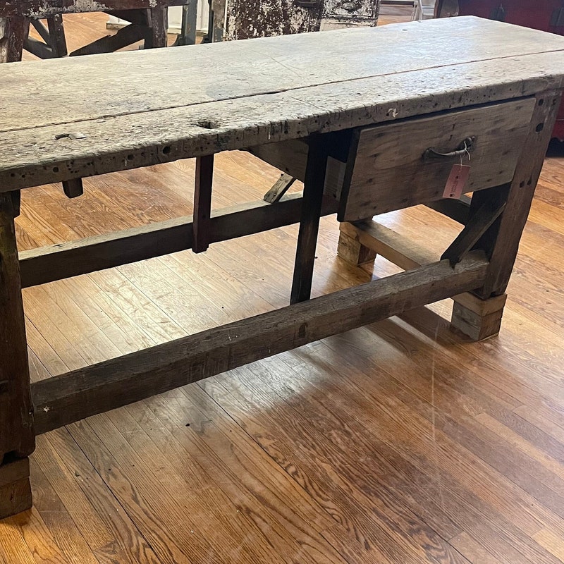 Primitive Work Table - Etsy