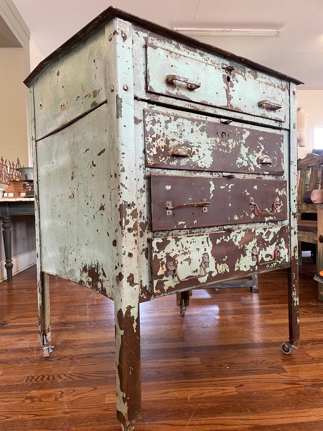 Industrial Machinist Desk - Etsy