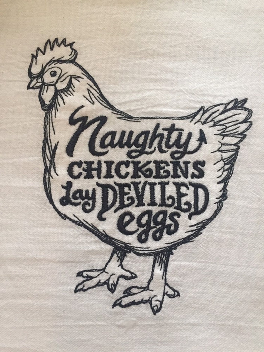 Naughty Chickens Lay Deviled Eggs - Etsy