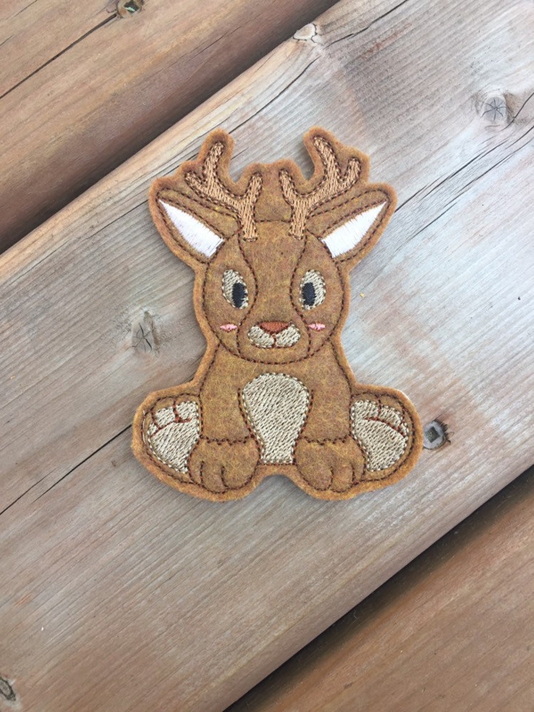 Jackalope Finger Puppet Felt Board Play - Etsy