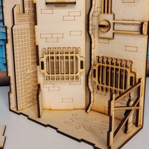 Crime Scene Book Nook Shelf Insert - DIY Kit - Diorama - Home Decor ...