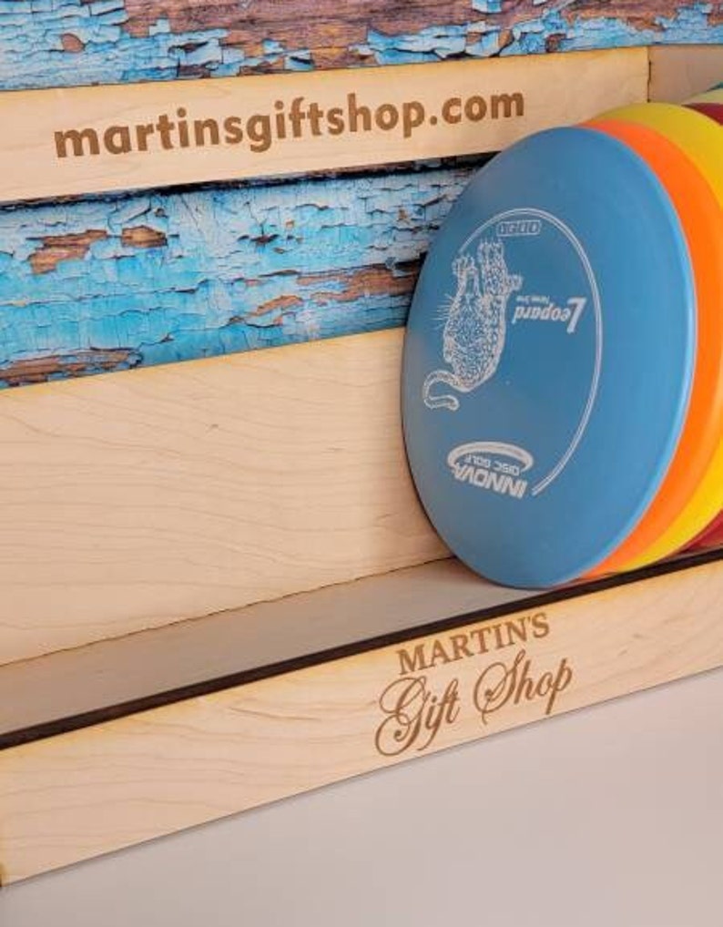 Personalized Disc Golf Rack Disc Golf Gift Disc Storage - Etsy