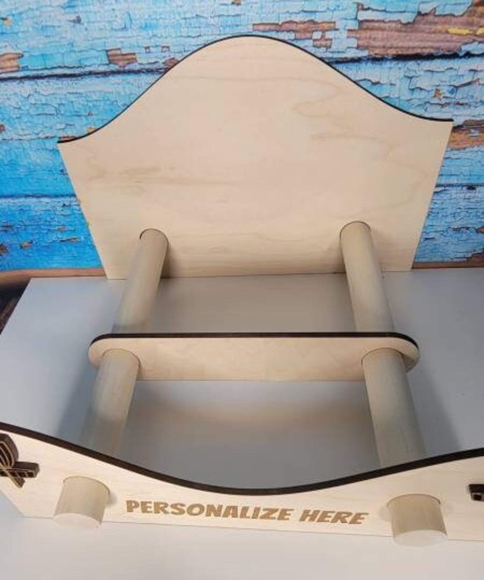 Personalized Disc Golf Rack Display Rack Engraved Disc | Etsy