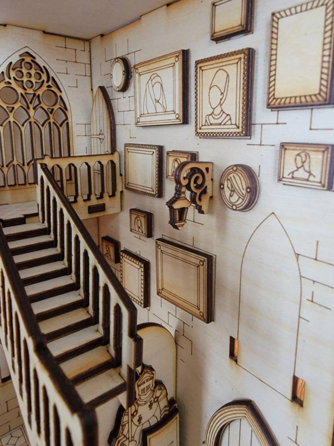 Castle Book Nook DIY Craft Diorama Bookend Booknook - Etsy