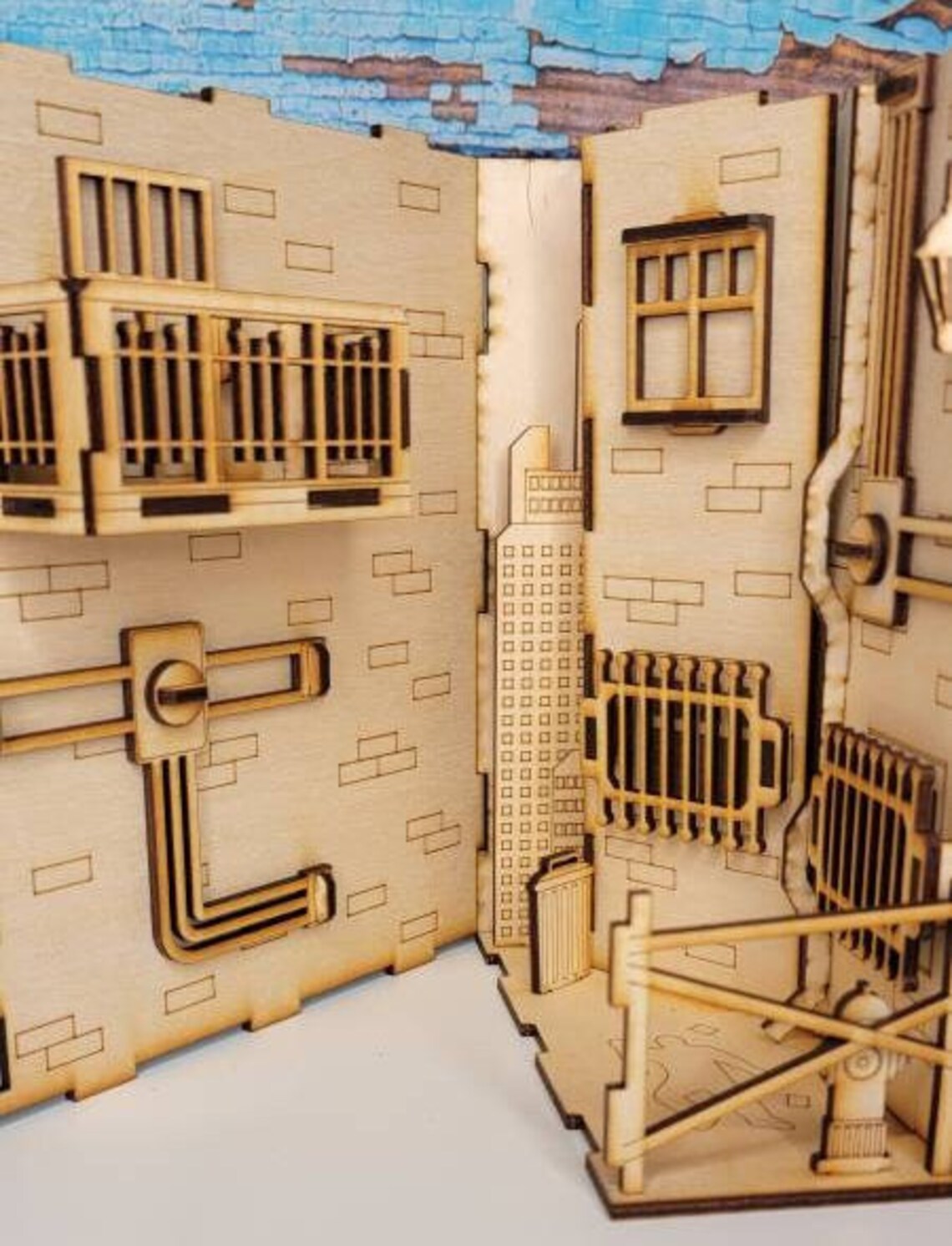 Crime Scene Book Nook Shelf Insert DIY Kit Diorama Home - Etsy