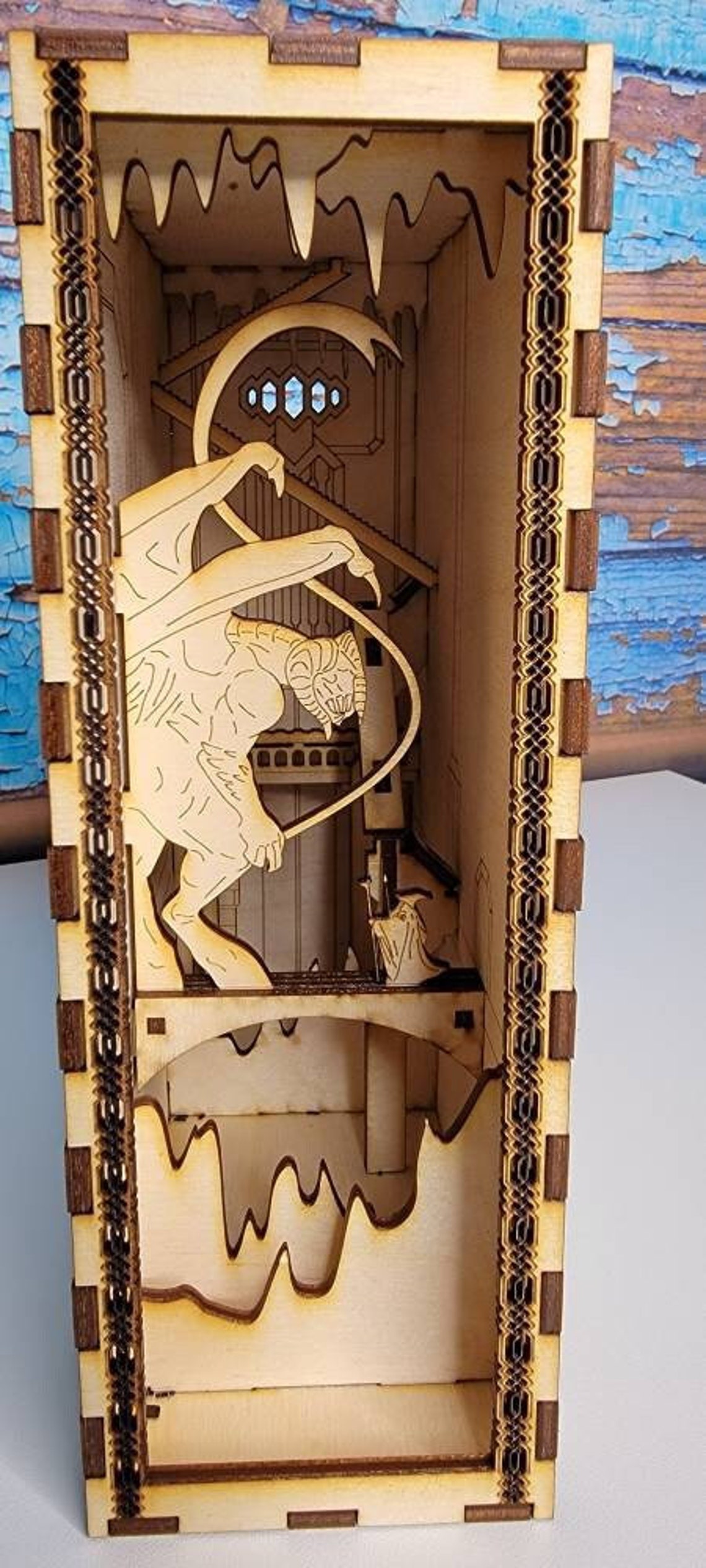 Fantasy Book Nook Shelf Insert DIY Book Nook Kit Book Shelf | Etsy