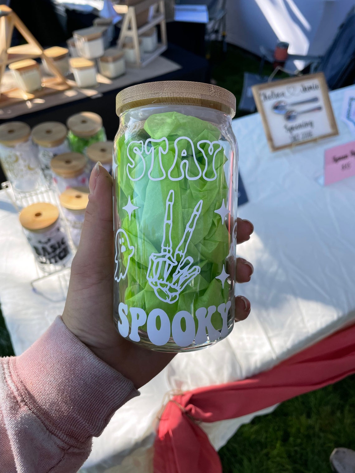 Glass Libby Cups With Bamboo Lids - Etsy