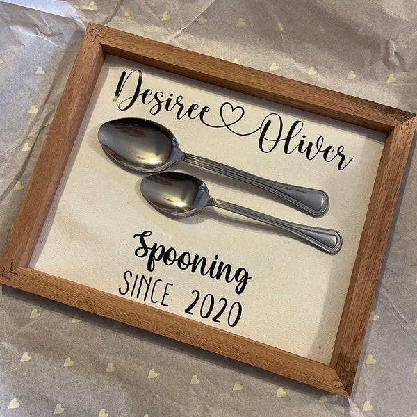 Spooning Couple - Etsy