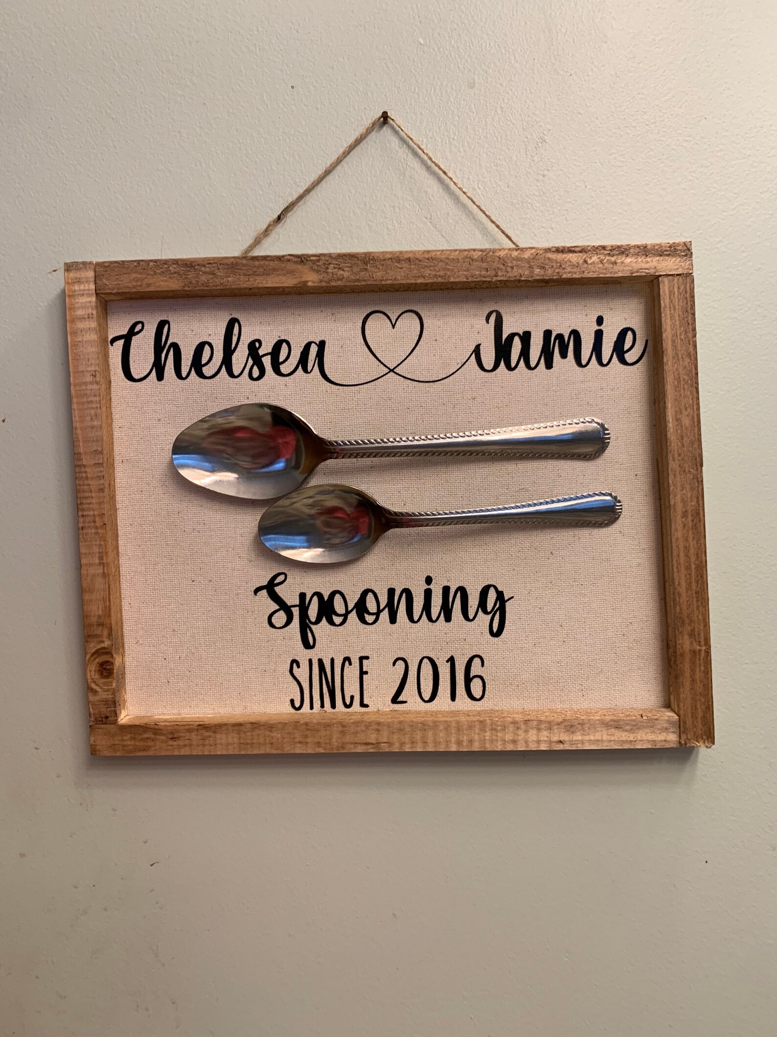 Spooning since sign | Etsy