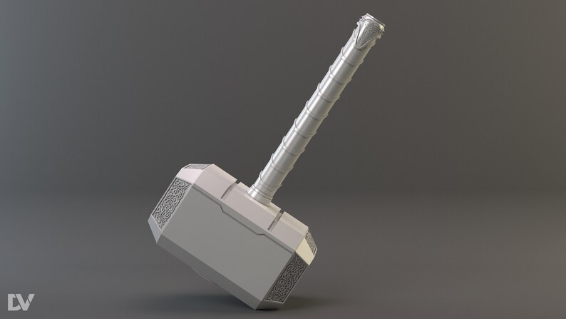 Mjolnir 3D Model Digital File - Etsy